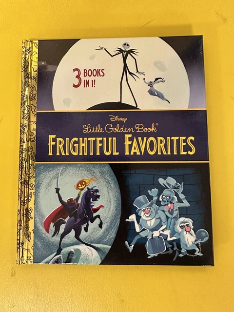 DISNEY LITTLE GOLDEN Book Frightful Favorites (Disney Classic ...