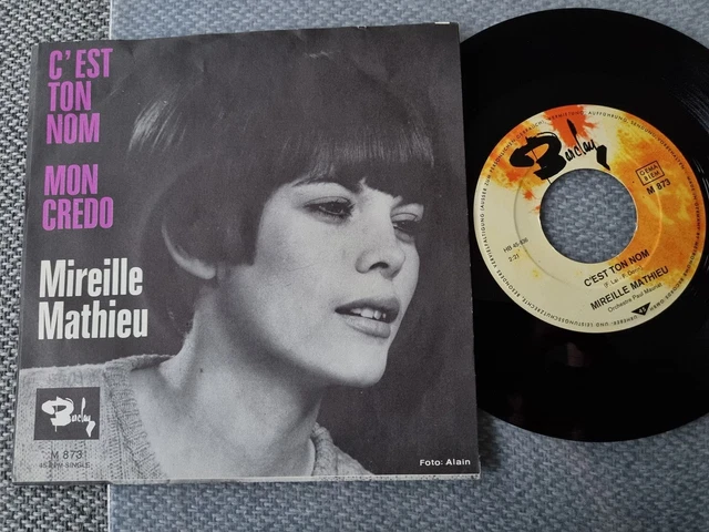 MIREILLE MATHIEU - C'est ton nom 7'' Vinyl Germany EUR 13,99 - PicClick FR