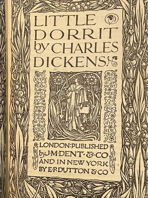 LITTLE DORRIT CHARLES Dickens JM Dent 1887 Story Book £19.63 - PicClick UK