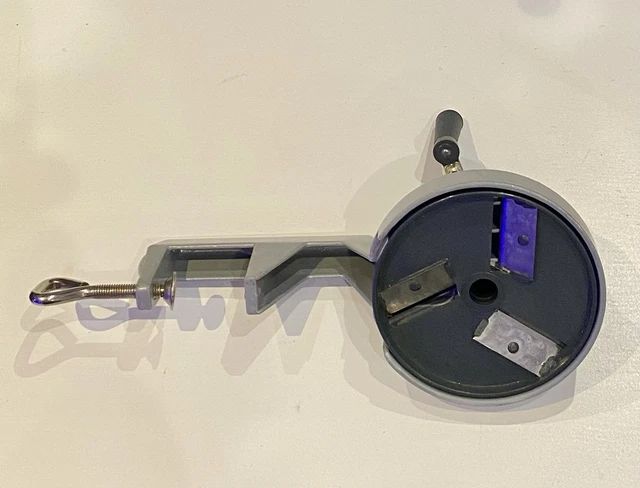 MANUAL ROTARY RUNNER Bean Slicer With Double Input Holes And Clamp £13. ...