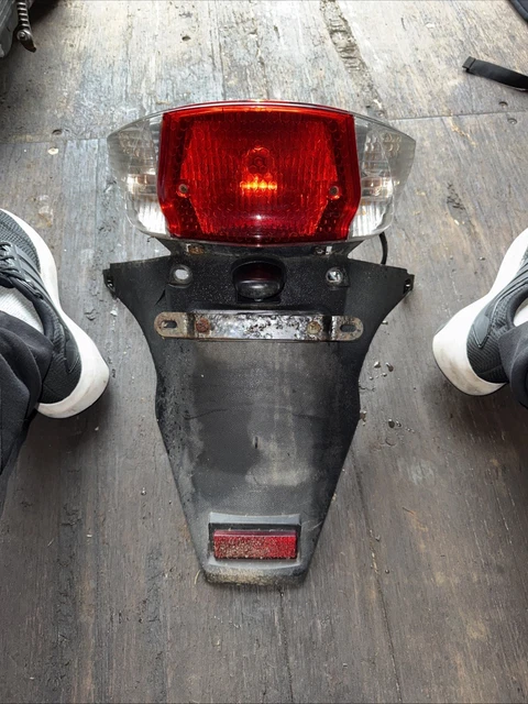 2020 LEXMOTO TITAN 125cc Rear Light and Number Plate Holder Bracket £23 ...