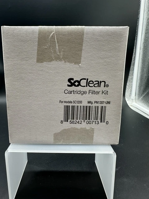 SOCLEAN CARTRIDGE FILTER Kit PN1207-UNI for SC1200 Sanitizer NEW IN BOX ...