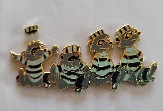 2 FANTASY DISNEY Pin Set. Chain Gang Raccoons - Robin Hood. £34.09 ...