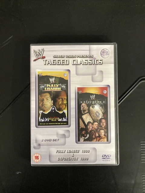 *RARE* WWE TAGGED Classics Fully Loaded / Unforgiven 1999 DVD The Rock ...