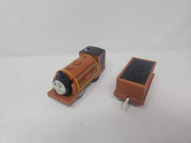 THOMAS & FRIENDS Trackmaster Duke & Tender Motorized Hit Toy Train Tank ...
