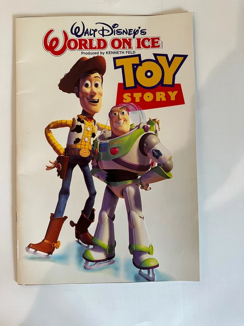 WALT DISNEY’S WORLD ON ICE Toy Story Souvenir Book / Program. 1996 £9. ...
