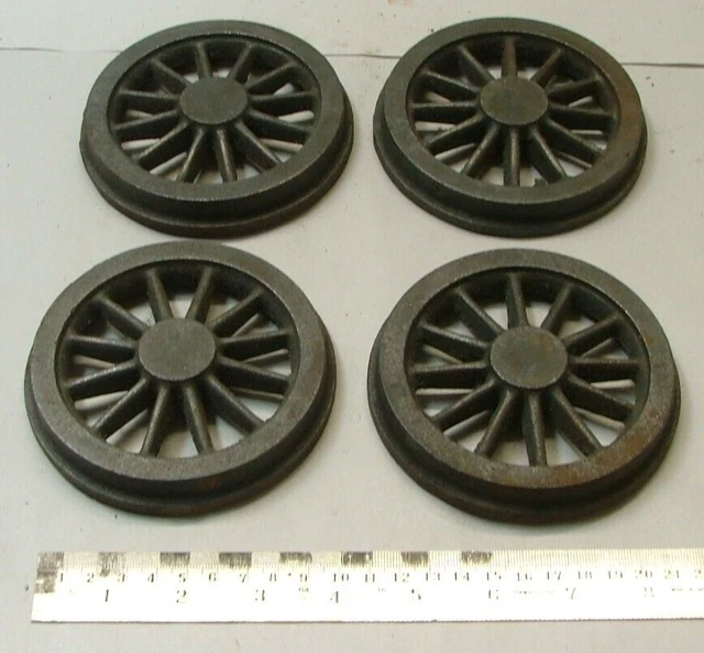 LIVE STEAM LOCOMOTIVE bogie wheels model engineers workshop engine ...