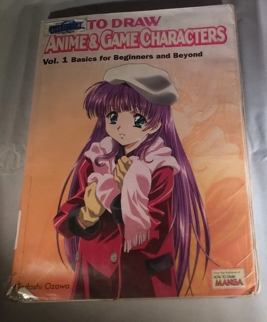 HOW TO DRAW Anime And Game Characters Vol 1 Basics For Beginners 9 