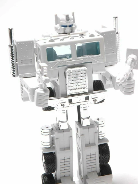TRANSFORMERS G1 OPTIMUS Prime Reissue AUTOBOT White Pearl Version ...