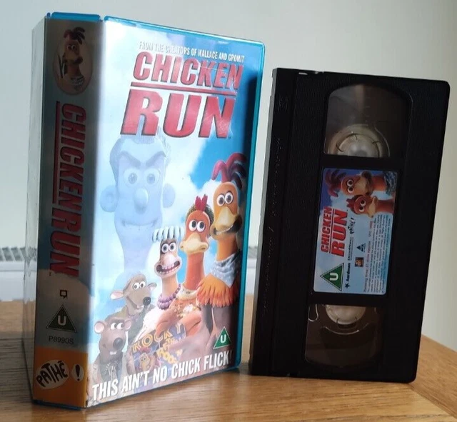 DREAMWORKS - CHICKEN Run Vhs Pal Video Tape - Certificate U - Free ...