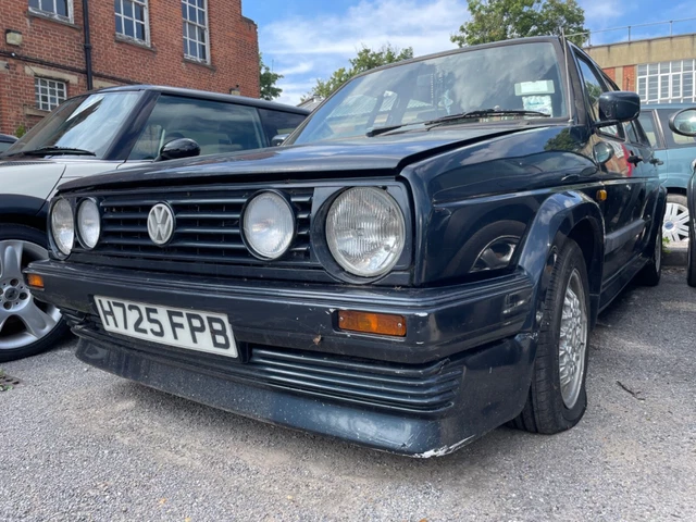 VW GOLF MK2 Driver Full BBS body kit & wheels Spares or Repairs £1,100. ...