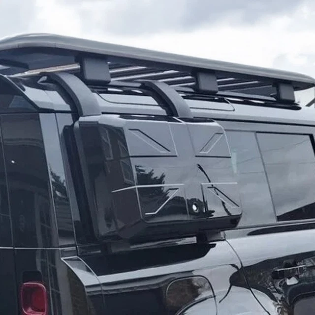 FITS LAND ROVER Defender Exterior Side Mounted Tool Box - Union Jack UK ...