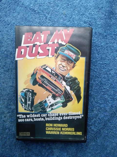 EAT MY DUST Vhs Video Big Box Pre-Cert, Freepost £19.99 - PicClick UK