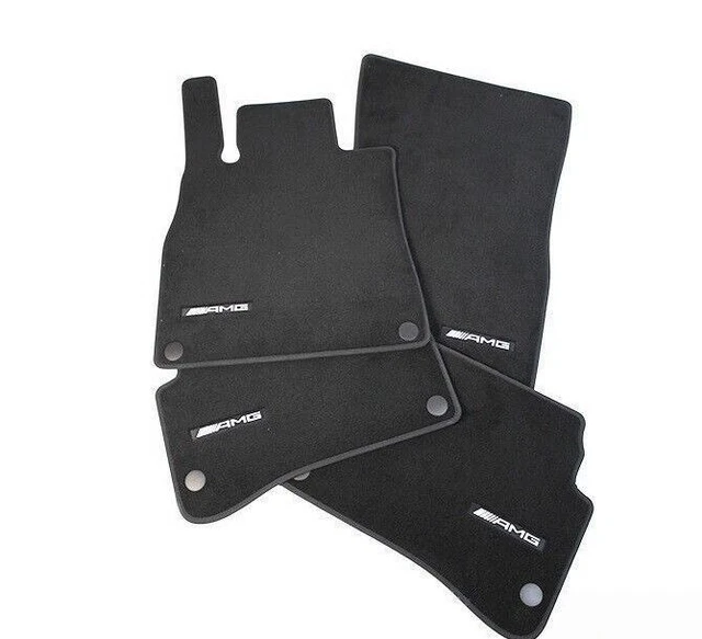 MERCEDES BENZ W222 AMG Black Velour Mat Set LHD Genuine A22268057049F87 £192.73 - PicClick UK