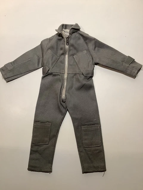 VINTAGE ACTION MAN Scramble Pilot Overalls, Jumpsuit Original 1966 ...