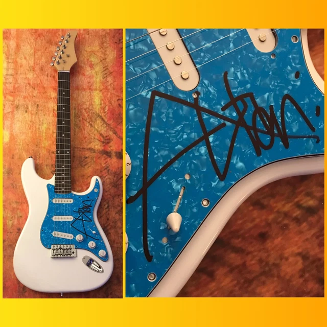 GFA MR.WONDERFUL RAPPEUR Action Bronson Signé Électrique Guitare AB2 ...