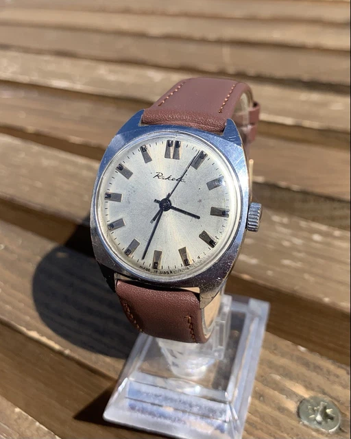 VINTAGE SOVIET RAKETA Watch Retro Mechanical Wristwatch Made In USSR ...