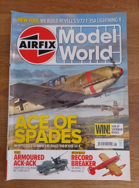 MAGAZINE - AIRFIX Model World Magazine Issue #174 May 2025 £3.50 ...