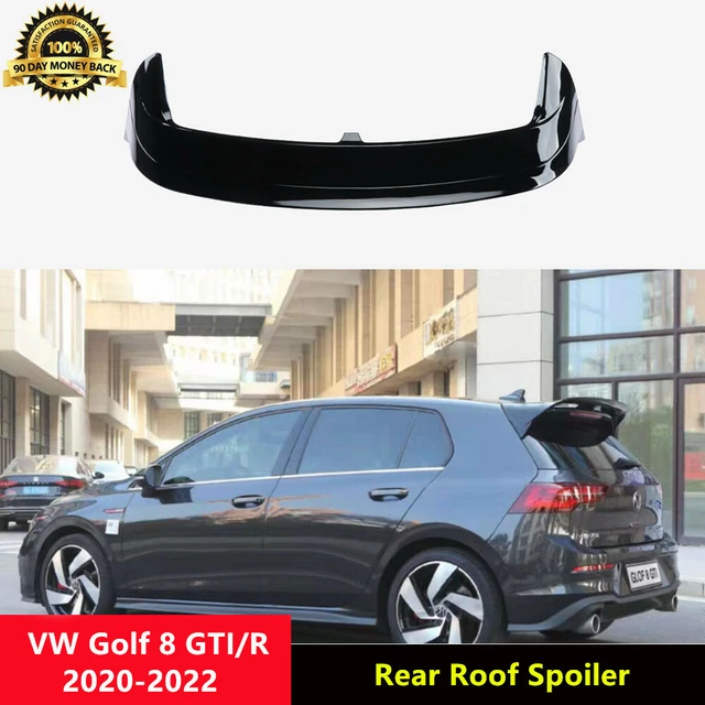 GOLF 8 GTI Roof Spoiler Gloss Black Wing for VW Golf MK8 GTI R 2020-22 ...