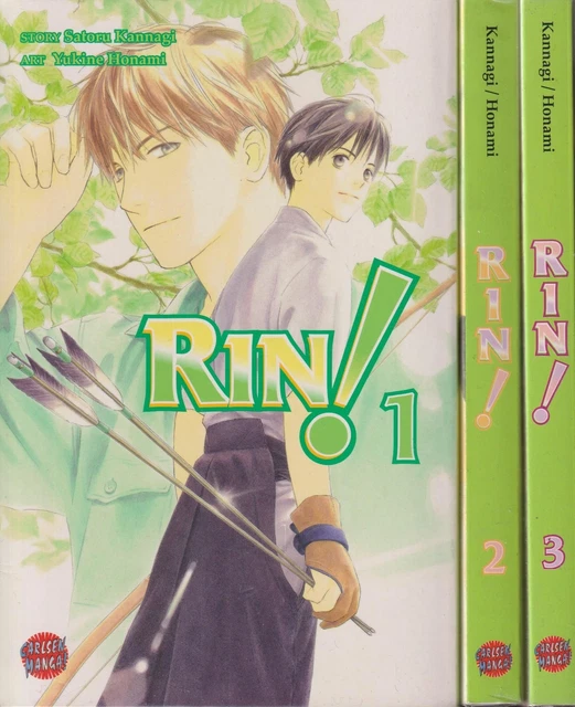 MANGA: RIN! 1-3, Yukine Honami & Satoru Kannagi. 3 volumi, manga Carlsen EUR 19,99 - PicClick IT