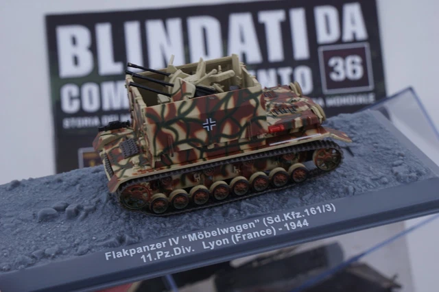 FLAKPANZER IV MOBELWAGEN 1:72 - Blindés De Combat - deagostini Kiosque ...