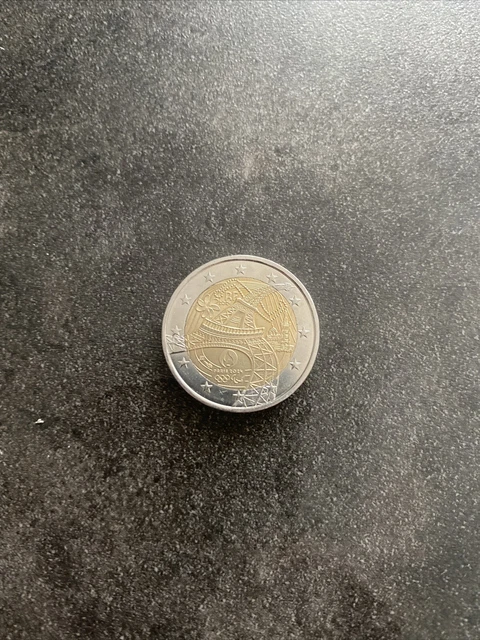 PIÈCE 2 EUROS jeux olympiques 2024 EUR 50,55 - PicClick FR