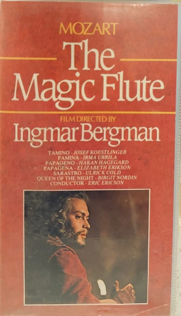 MOZART THE MAGIC Flute Ingmar Bergman Rare VHS Cassette 1987 £14.40 ...