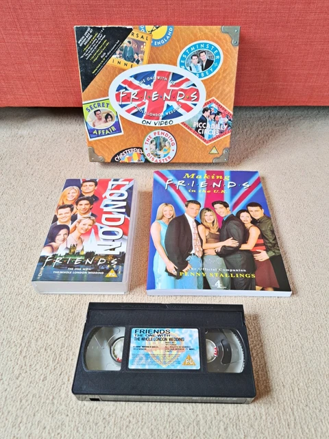 FRIENDS THE WHOLE London Wedding Special Ltd Ed Box Set VHS Video ...