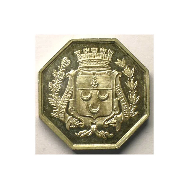 JETON OCTOGONAL EN argent SUP/FDC Jetons & M dailles Numismatique du ...