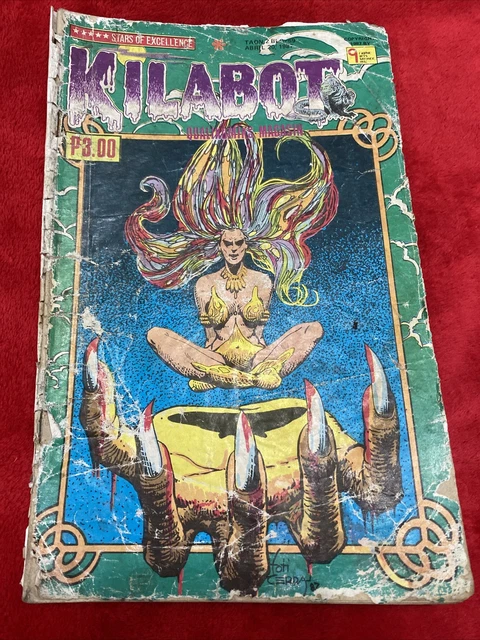 1987 KILABOT KOMIKS #59 Philippines Horror Tagalog Comics Vincent Kua ...