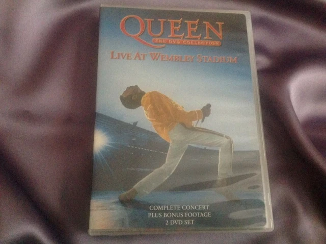 QUEEN - LIVE at Wembley Stadium [Complete Concert] (2003) DVD 2-Disc ...