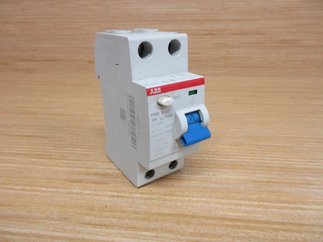 ABB F202 A-25/0.03 25A Circuit Breaker 2CSF202101R1250 $44.77 - PicClick