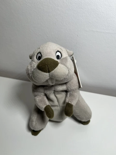 DISNEY MATTEL WINNIE The Pooh Gopher Beaver Plush 7” New With Tag £15. ...