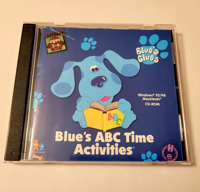 BLUE'S CLUES: BLUE'S ABC Time Activities (Windows 95/98 Macintosh ...