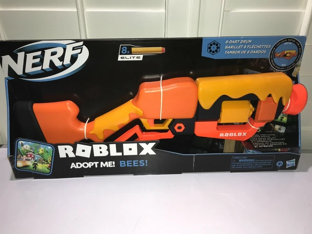 PISTOLET NERF ROBLOX Adopt Me BEES levier action fléchettes blaster ...