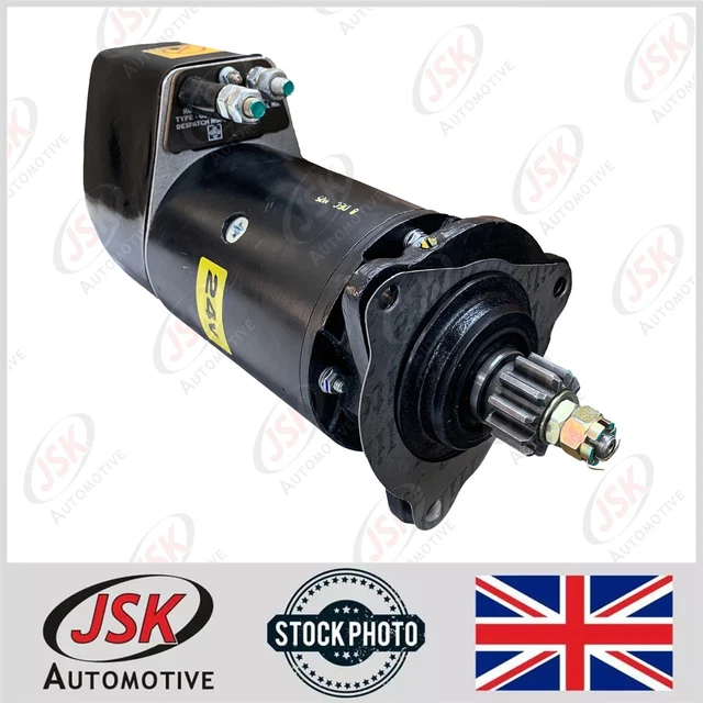 STARTER MOTOR 24V 5.4kw 11 Teeth for Leyland 400 401 Engines £229.99 ...