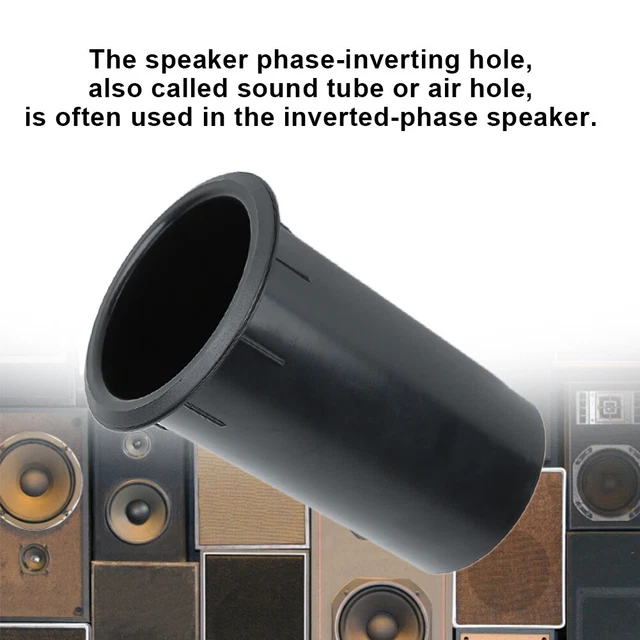 5-8INCHES SUBWOOFER WOOFER Speaker Ports Vent Connectors Inverter Tubes ...