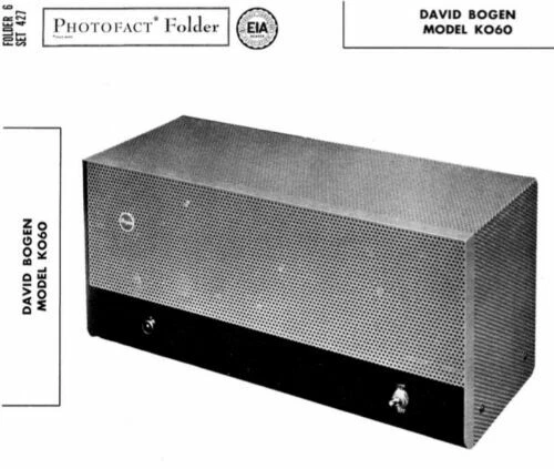 ARC MX60 SCHEMATIC Diagram Service Manual Circuit Diagram Technique £11 ...