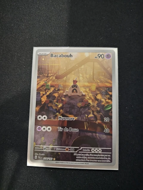 CARTE POKÉMON BACABOUH 214/193 FA SECRETE EV2 Évolution À Paldea NEUF ...