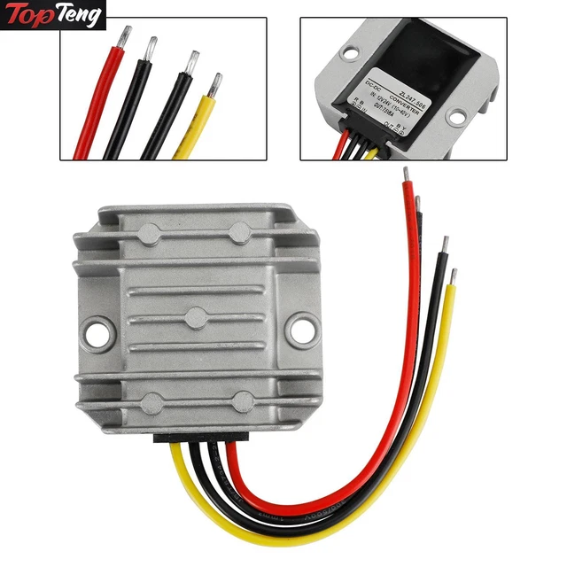 STEP DOWN DC/DC Buck Converter 12V/24V to 7.5V 6A Regulator Power ...