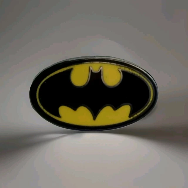 BATMAN LOGO METAL Enamel Pin Badge DC Superhero Dark Knight £3.25 ...