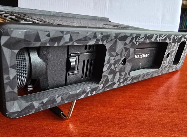 YAESU FT-891 TRANSCEIVER Side Rails Diamond Pattern Effect on Sides £15 ...