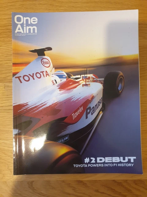 ONE AIM THE Toyota Magazine Summer 2002 £1.99 - PicClick UK