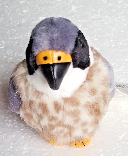 WILD REPUBLIC RSPB Audubon Bird PEREGRINE FALCON Plush Toy Hatched 2003 ...