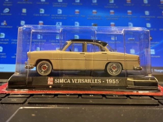 SIMCA VERSAILLES - 1955 - Echelle 1.43°- Collection AUTO PLUS EUR 10,00 ...