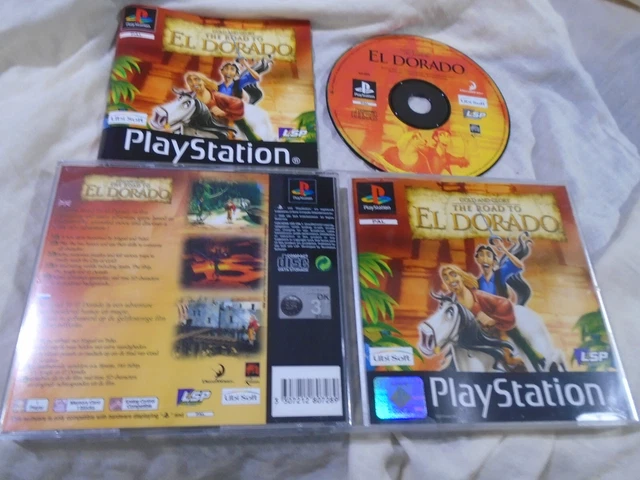 GOLD AND GLORY: The Road to El Dorado PS1 (COMPLETE) Disney Sony ...