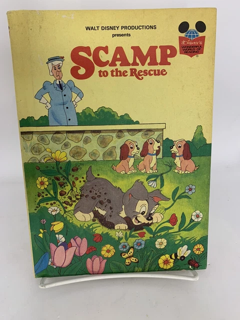 WALT DISNEY'S SCAMP to the Rescue Book Club Edition Vintage 1980 £4.18 ...
