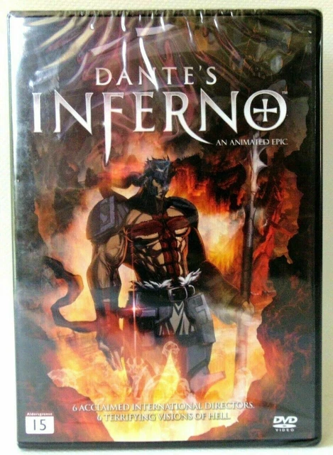 DANTE'S INFERNO DVD Animated Epic Danish Market Release Audio: English ...