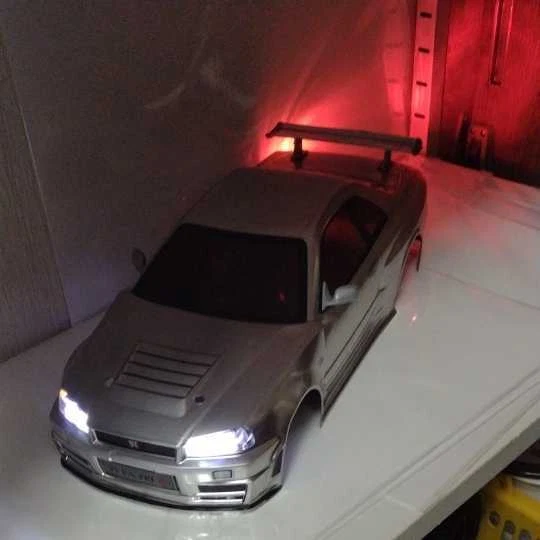 TAMIYA SKYLINE R34 Gt-R Illuminated Body EUR 212,60 - PicClick DE
