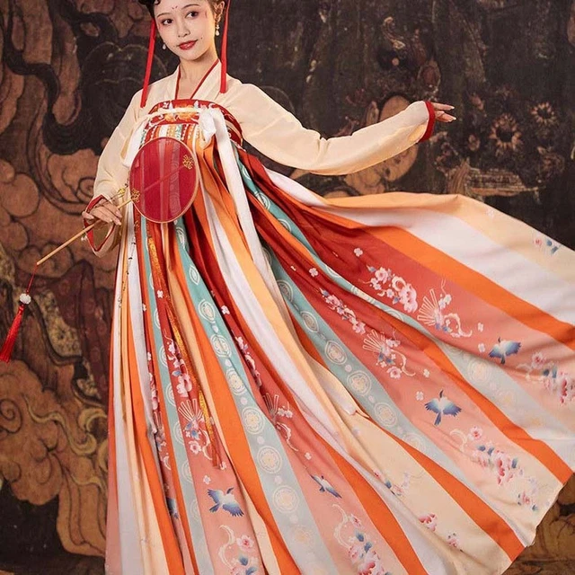 TANG DYNASTY CHINESE Ancient Hanfu Clothes Chinese Costume Outdoor EUR ...